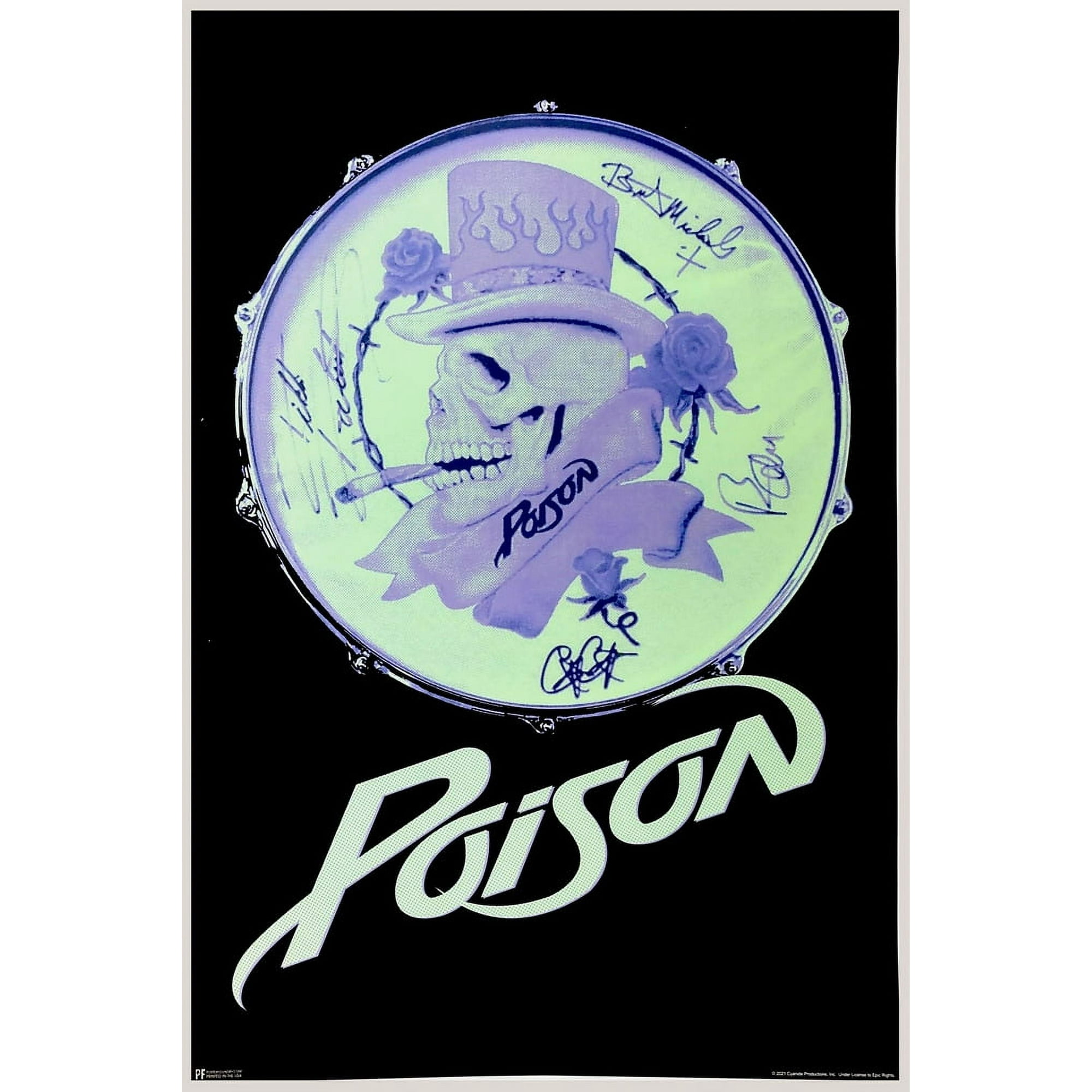 Poison Band Skull