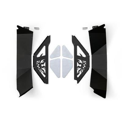 Poison Spyder JK Rear Inner Fender Kit (Black) - 17-05-080P1 - Walmart.com