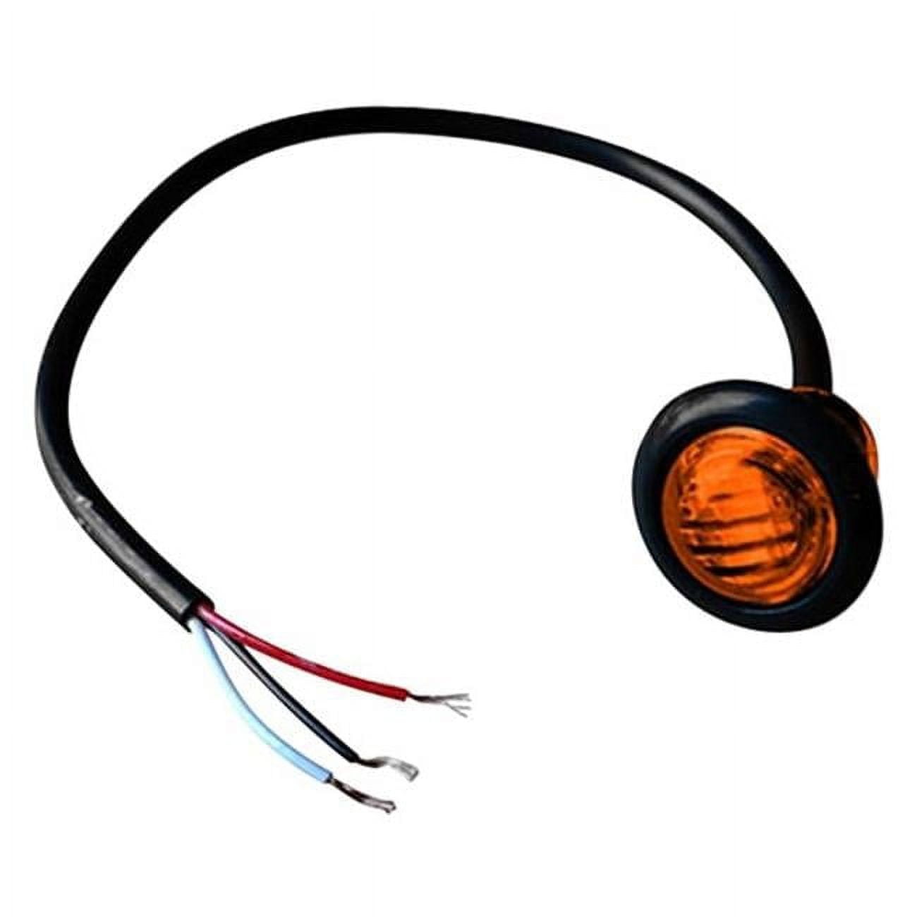 Poison Spyder Led Amber Turn & Running with Grommet - 0.75 in ...
