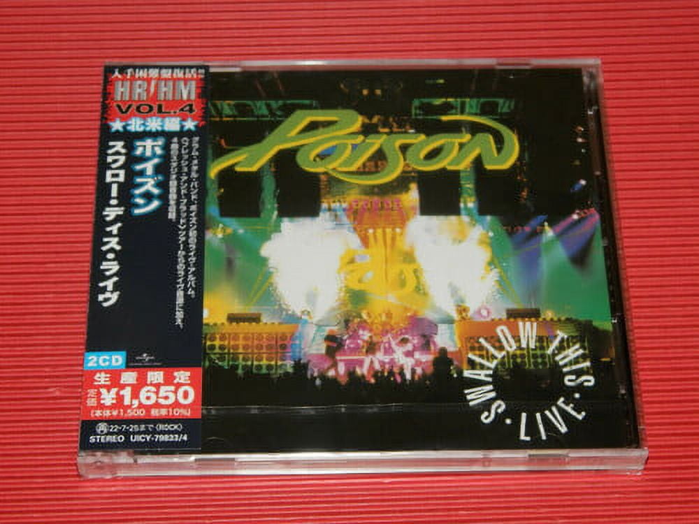 Poison - Swallow This Live (2 CD) - Music & Performance - CD - Walmart.com