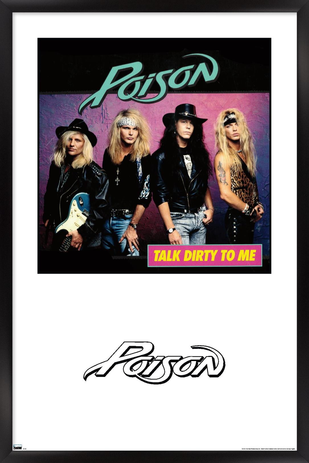 Poison - Talk Dirty To Me Album Series Wall Poster, 14.725" x 22.375 ...