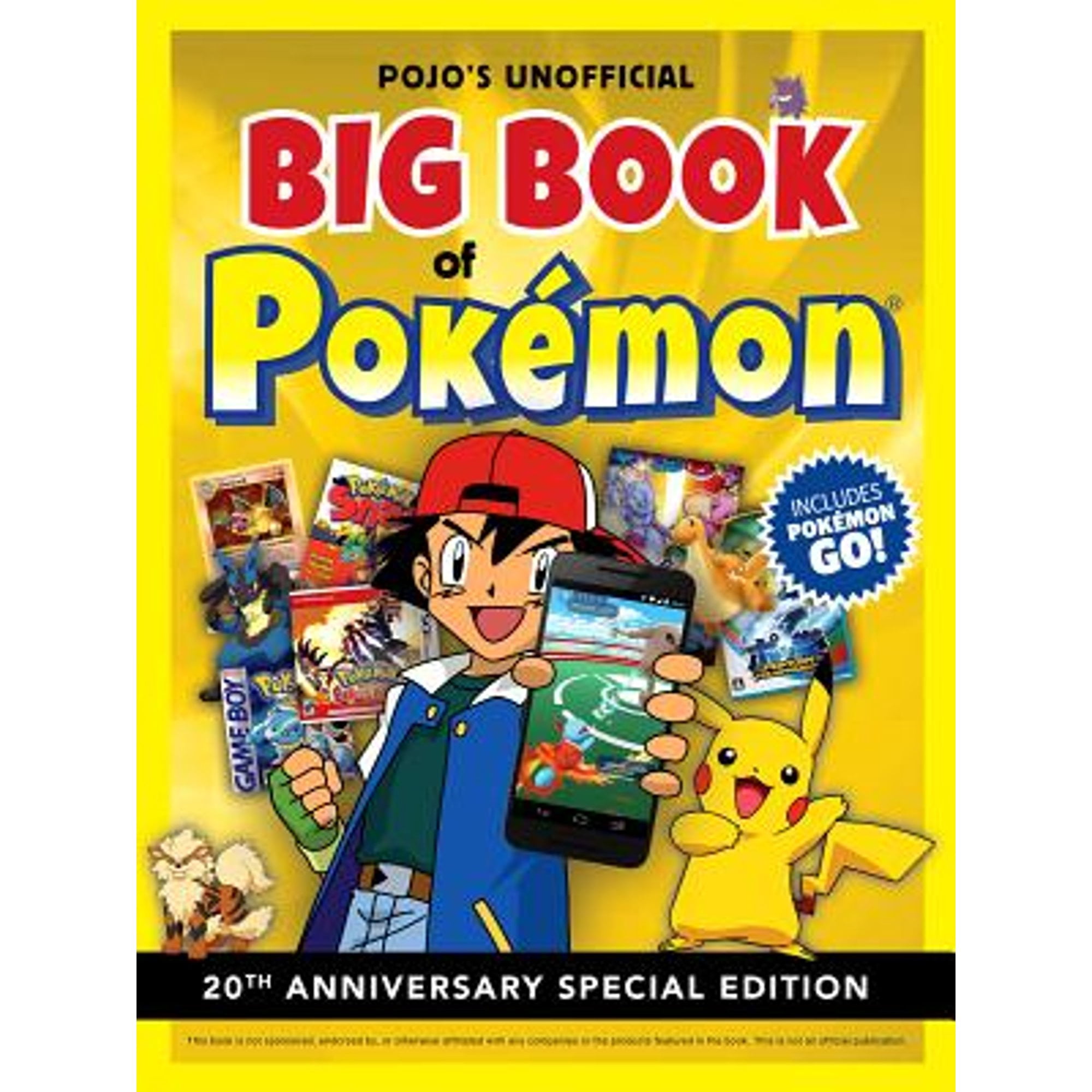 Pre-Owned Pojo's Unofficial Big Book of Pokemon (Hardcover) by Triumph ...