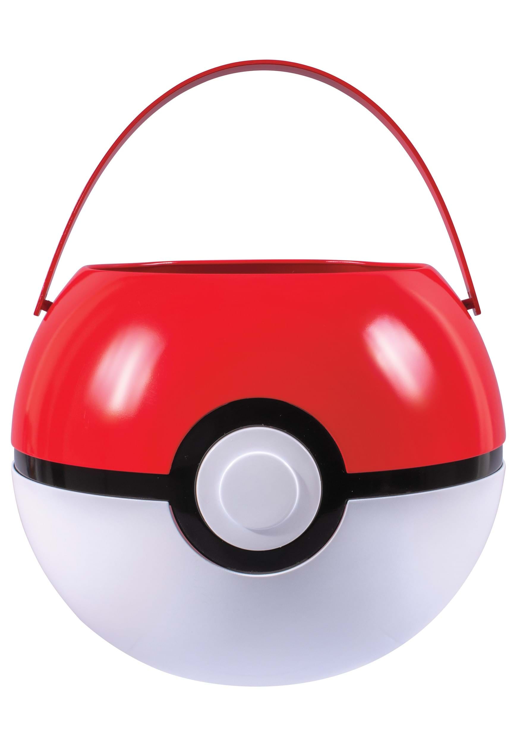 Poké Ball Halloween Accessory/Treat Pail - Walmart.com