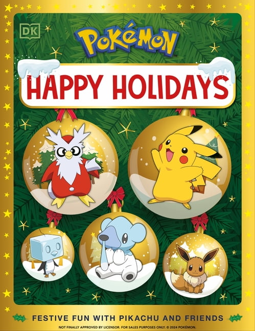 Pokémon Happy Holidays: Festive Fun with Pikachu and Friends (Hardcover ...