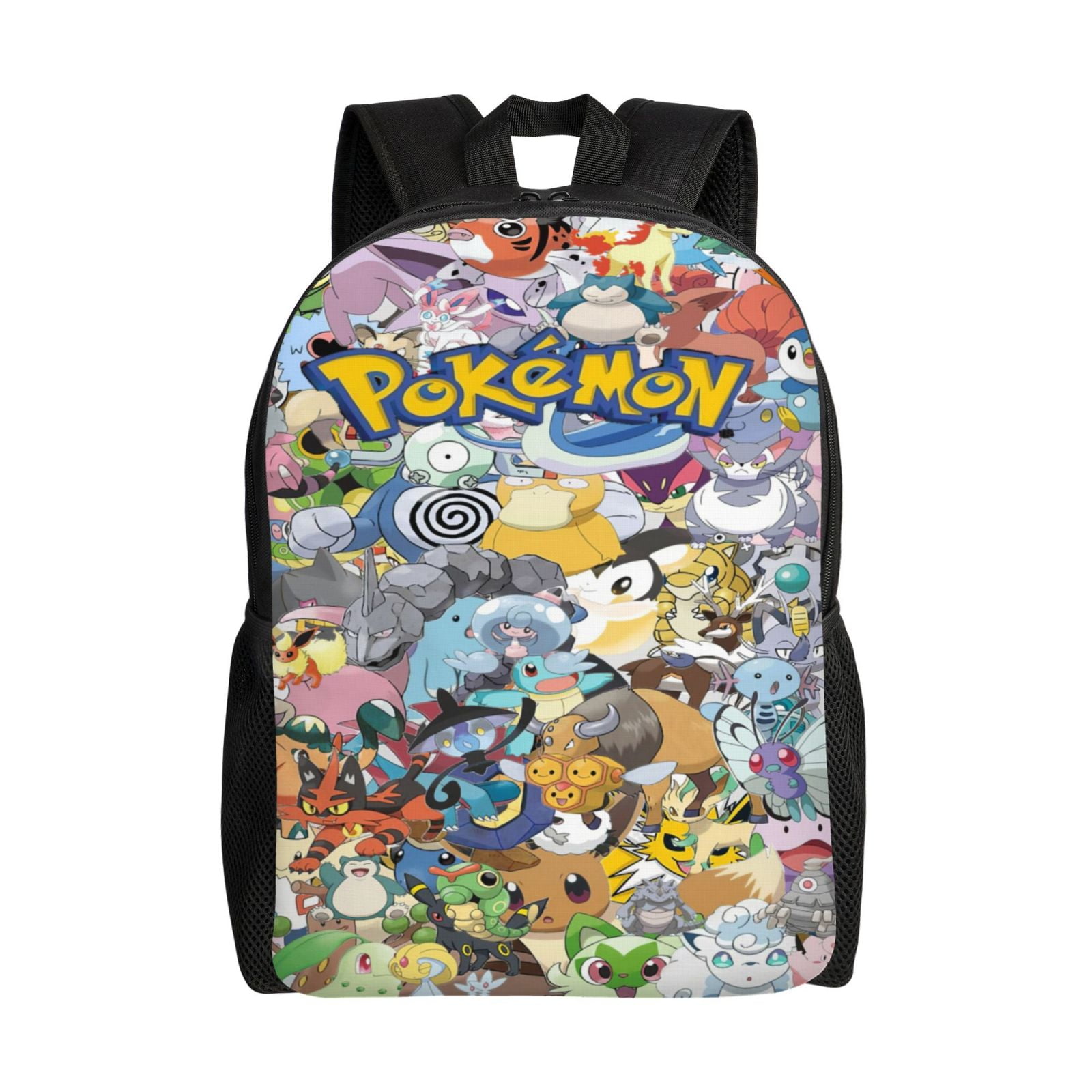 Pok-em-on Pi-ka-ch-u Backpack Full Size Backpack for Men & Women ,Design for Travel, Work ...