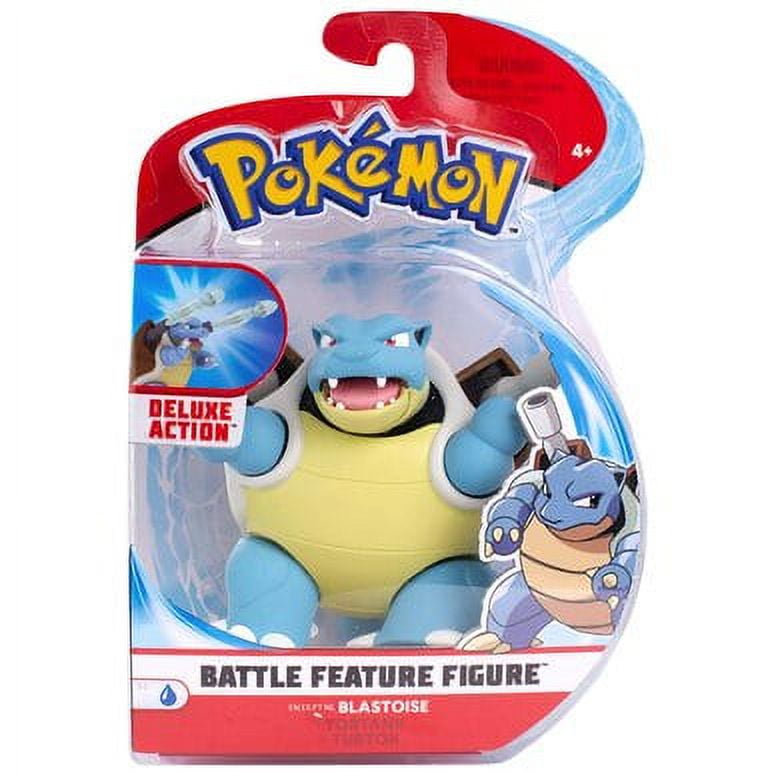 Pokémon Toys - Blastoise 4.5 inch Action Feature Battle Figure with ...