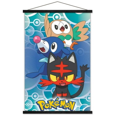 Pokémon - Legendary Wall Poster, 22.375" x 34", Framed - Walmart.com