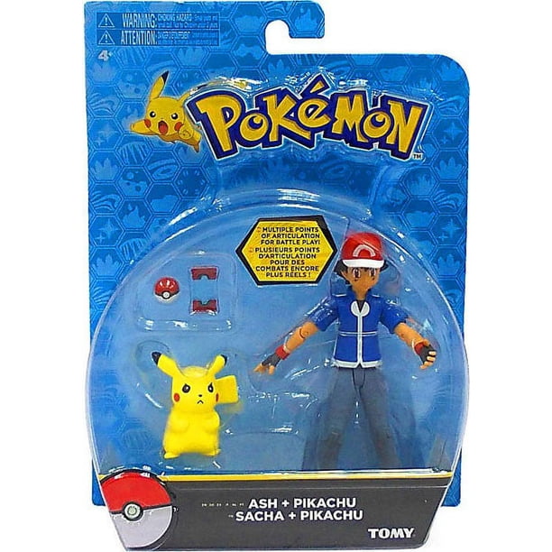 Pokémon Ash & Pikachu Action Figure Set - Walmart Business Supplies