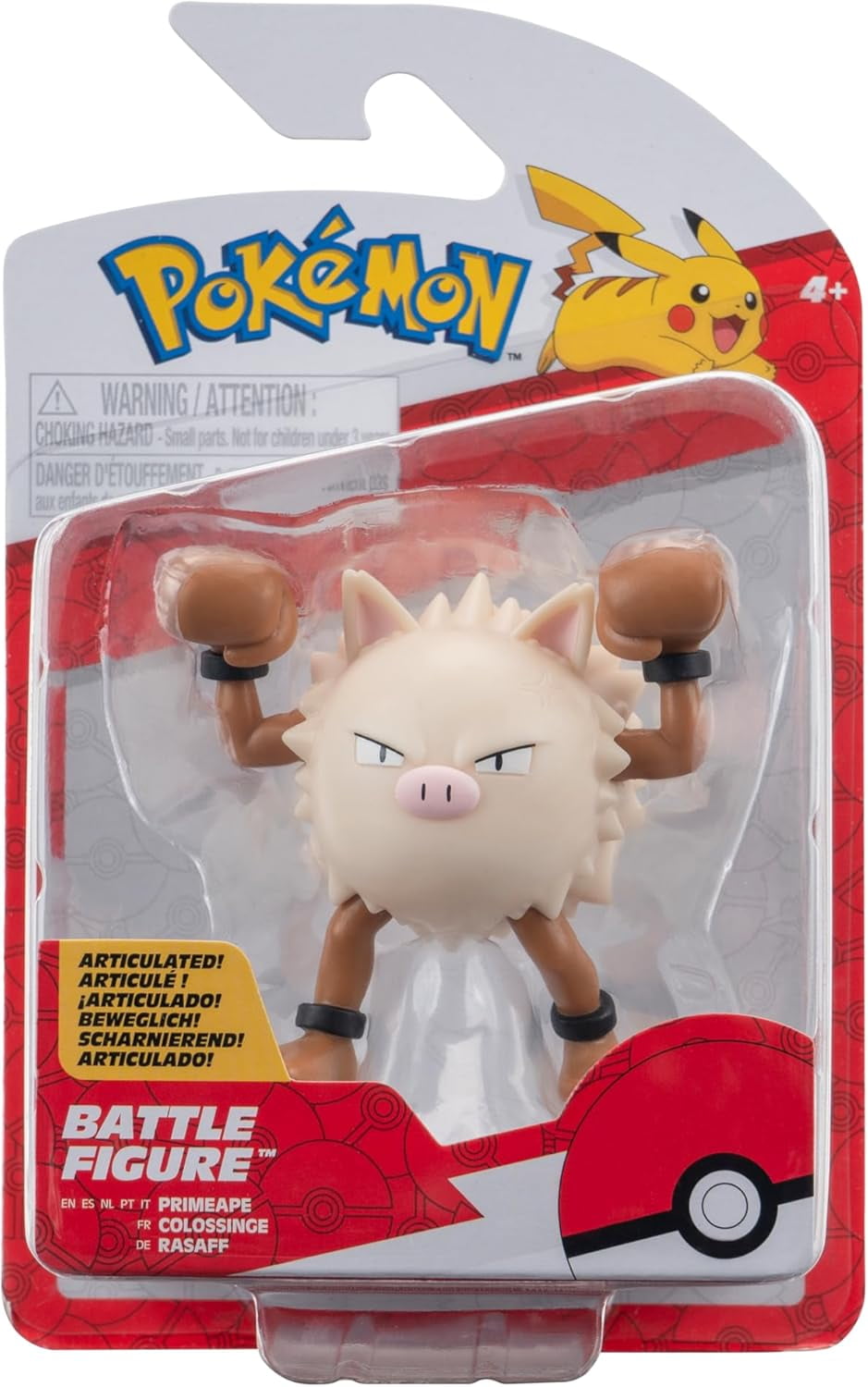 Pokémon Battle Edition: Primeape 3 Inch Battle Figure - Walmart.com
