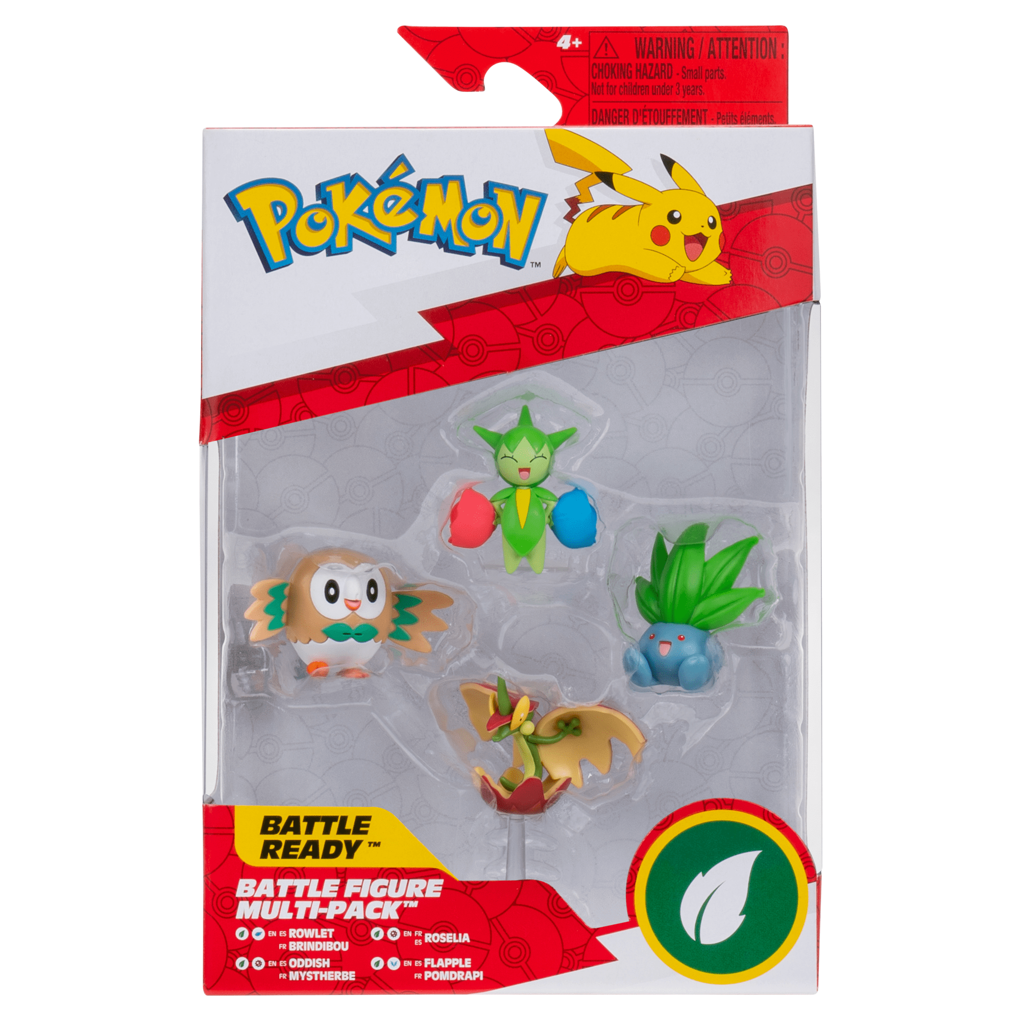 Pokémon Battle Figure 4 Pack - Features Four 2 inch Battle Figures of ...