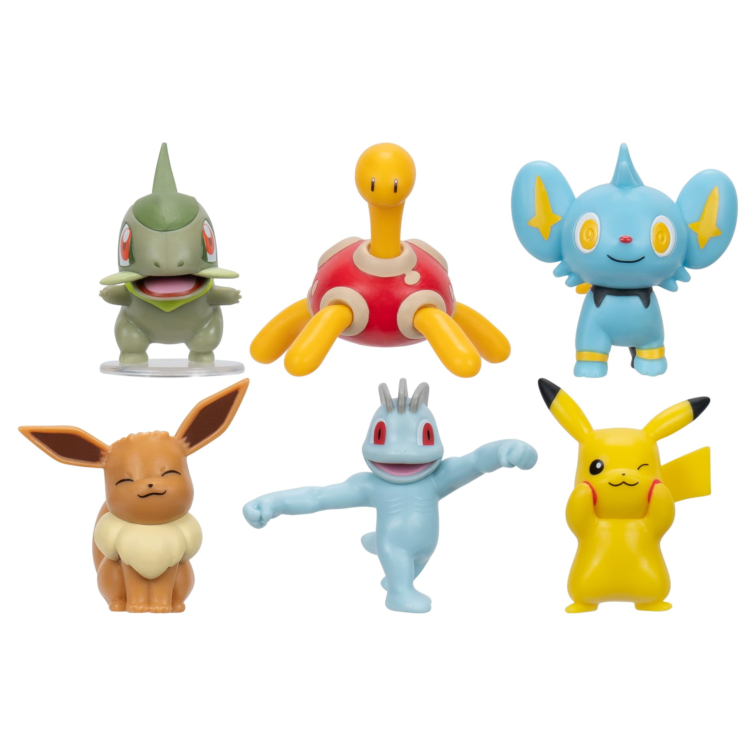 Pokémon Battle Figure 6 Pack - Features 2-Inch Battle Figures of ...