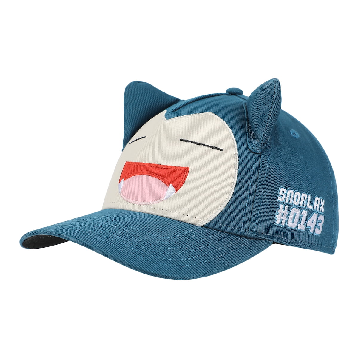 Pokémon Big Face Snorlax Adult Blue Traditional Adjustable Hat ...