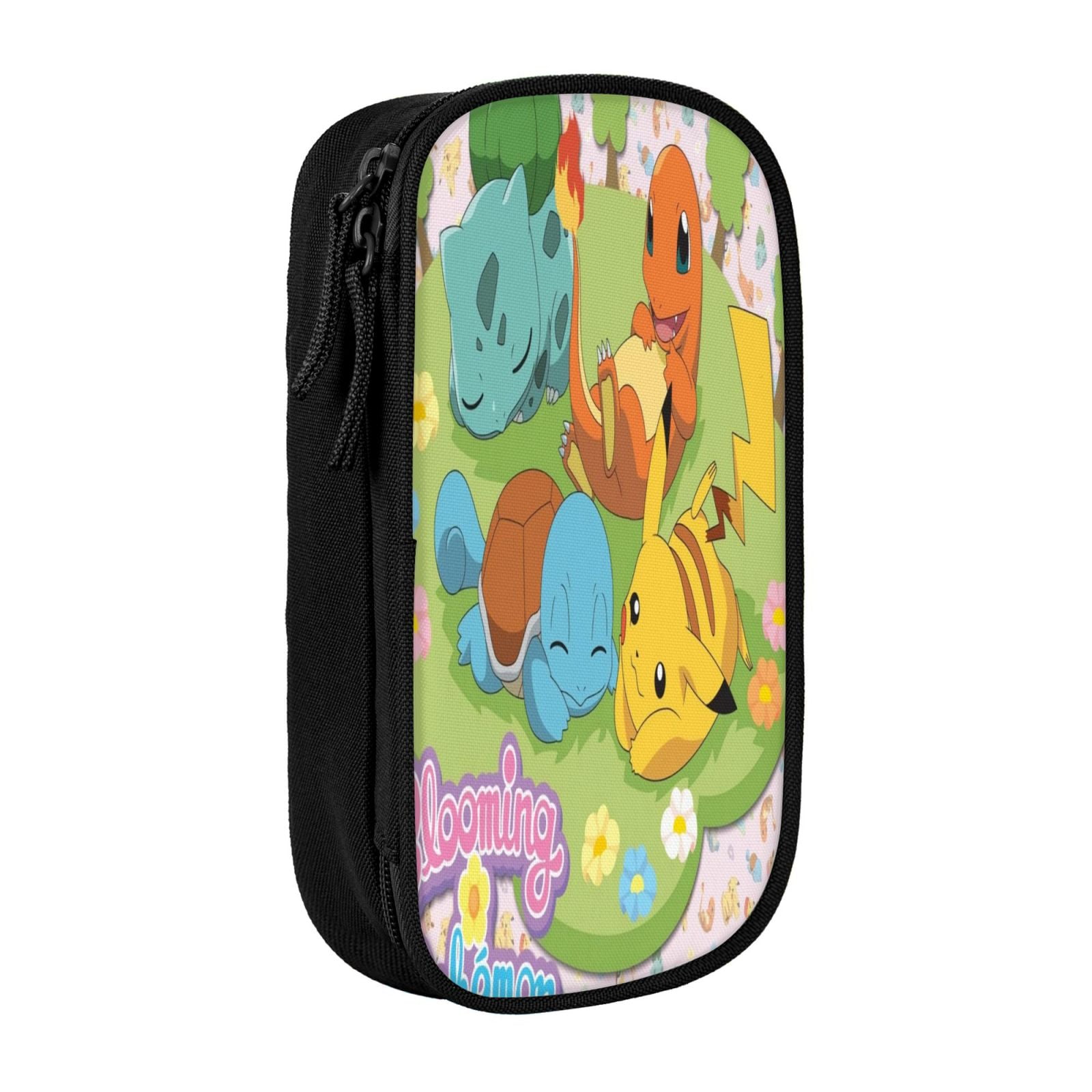 Pokémon -Blooming Pokemon Large Pencil Case Pouch,Pencil Bag with ...