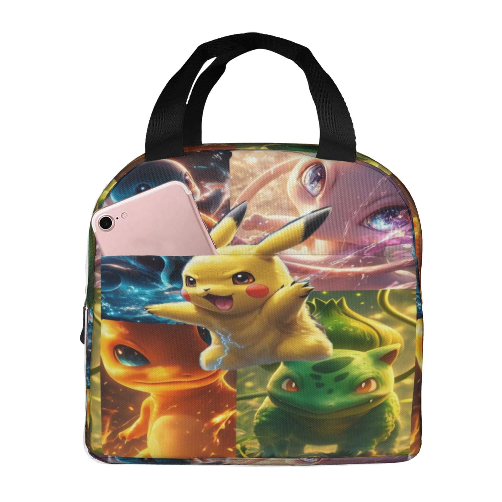 Pokémon Bulbasaur,Charmander And Squirtle Mewtwo Lunch Bag for Men ...