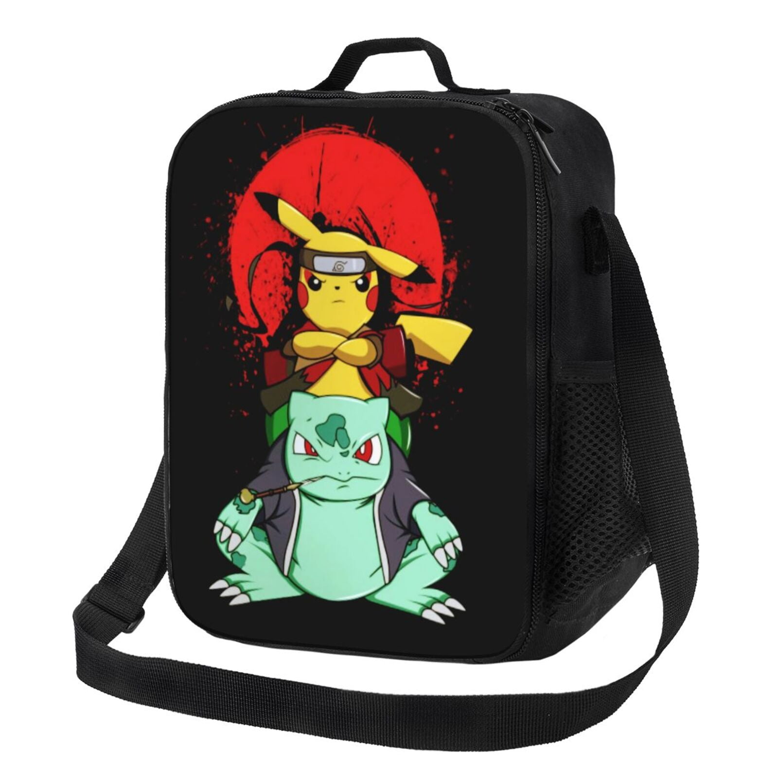 Pokémon Bulbasaur Crossbody Lunch Bag Portable Leakproof Reusable ...