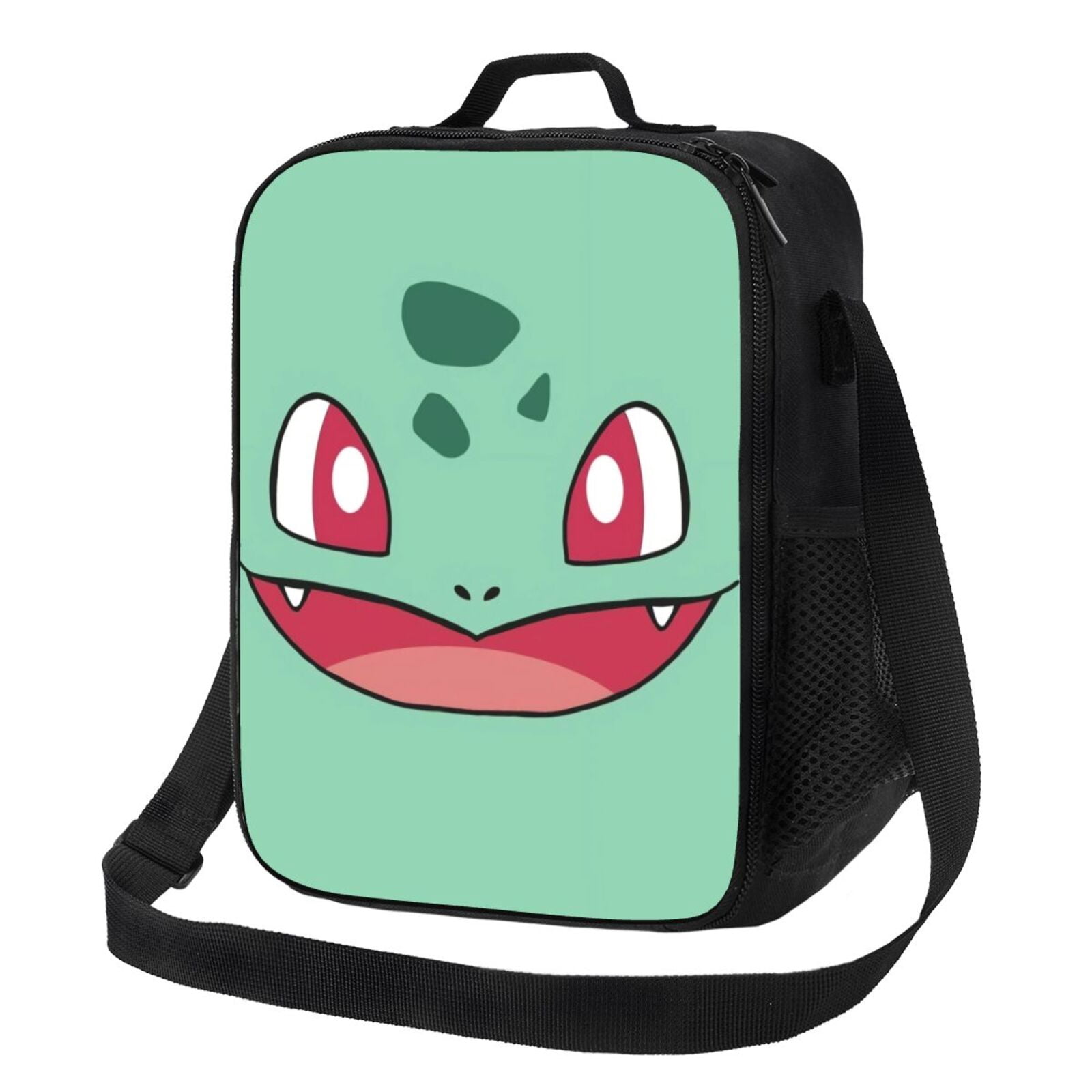 Pokémon Bulbasaur Face Crossbody Lunch Bag Portable Leakproof Reusable ...