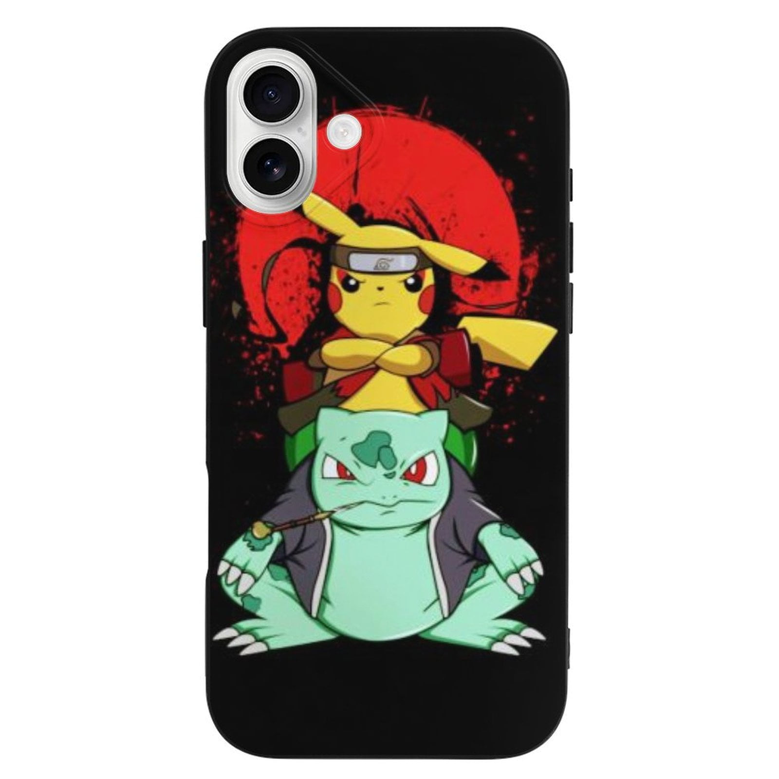 Pokémon Bulbasaur1 Compatible with iPhone 16 Plus Case Full Covered ...