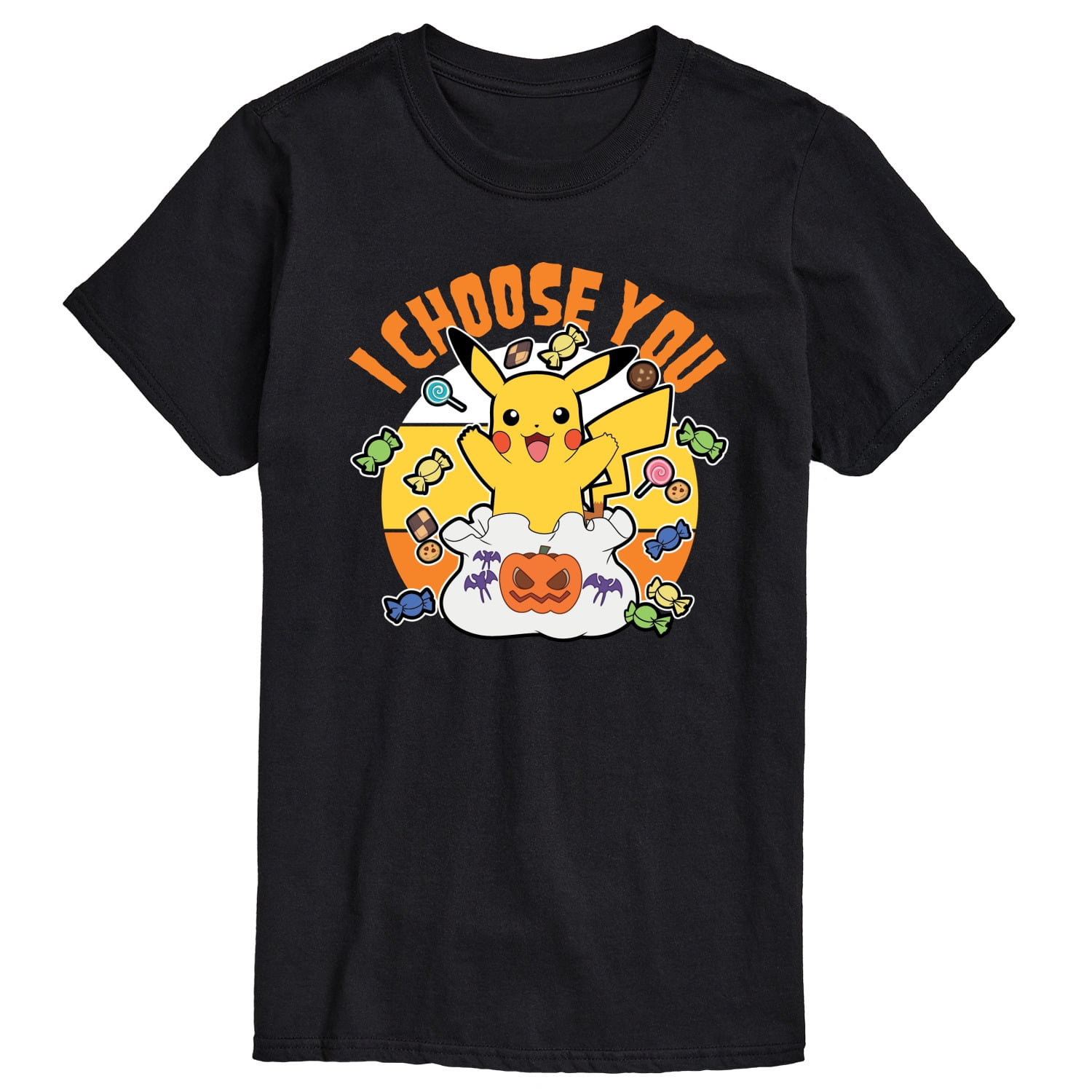Pokémon - Candy I Choose You - Men's Short Sleeve Graphic T-Shirt ...