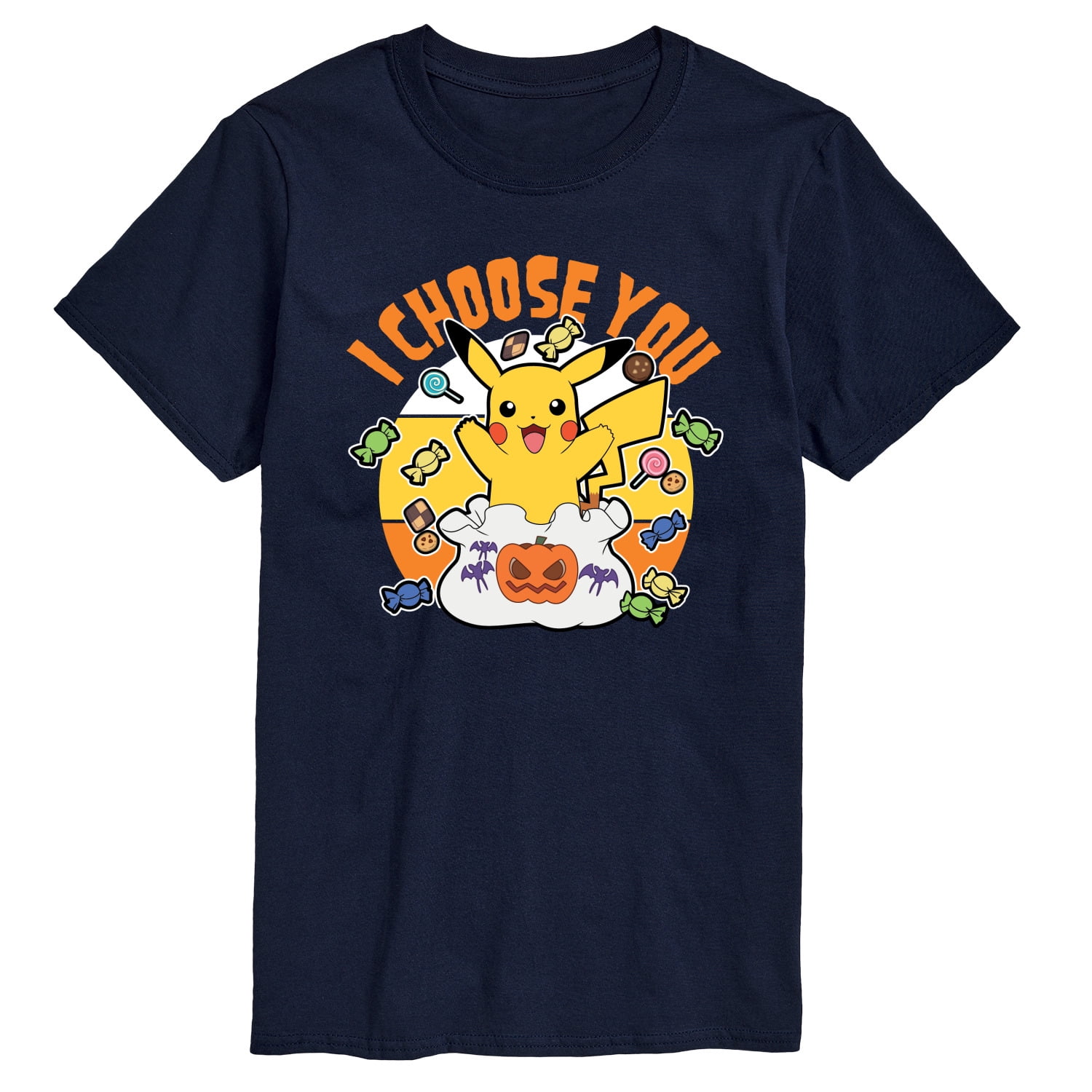 Pokémon - Candy I Choose You - Men's Short Sleeve Graphic T-Shirt ...