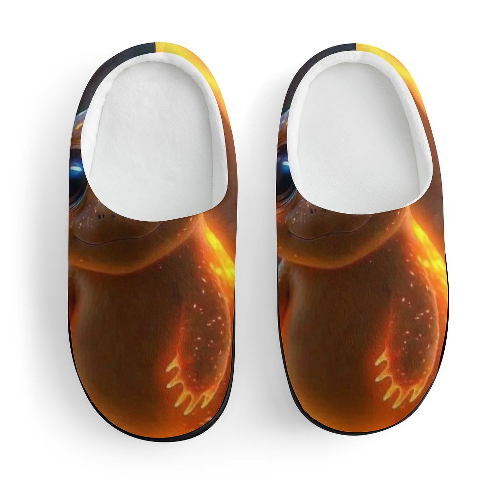 Pokémon Charizard Cotton Slippers Unisex Slip-On Plush Slippers Non ...