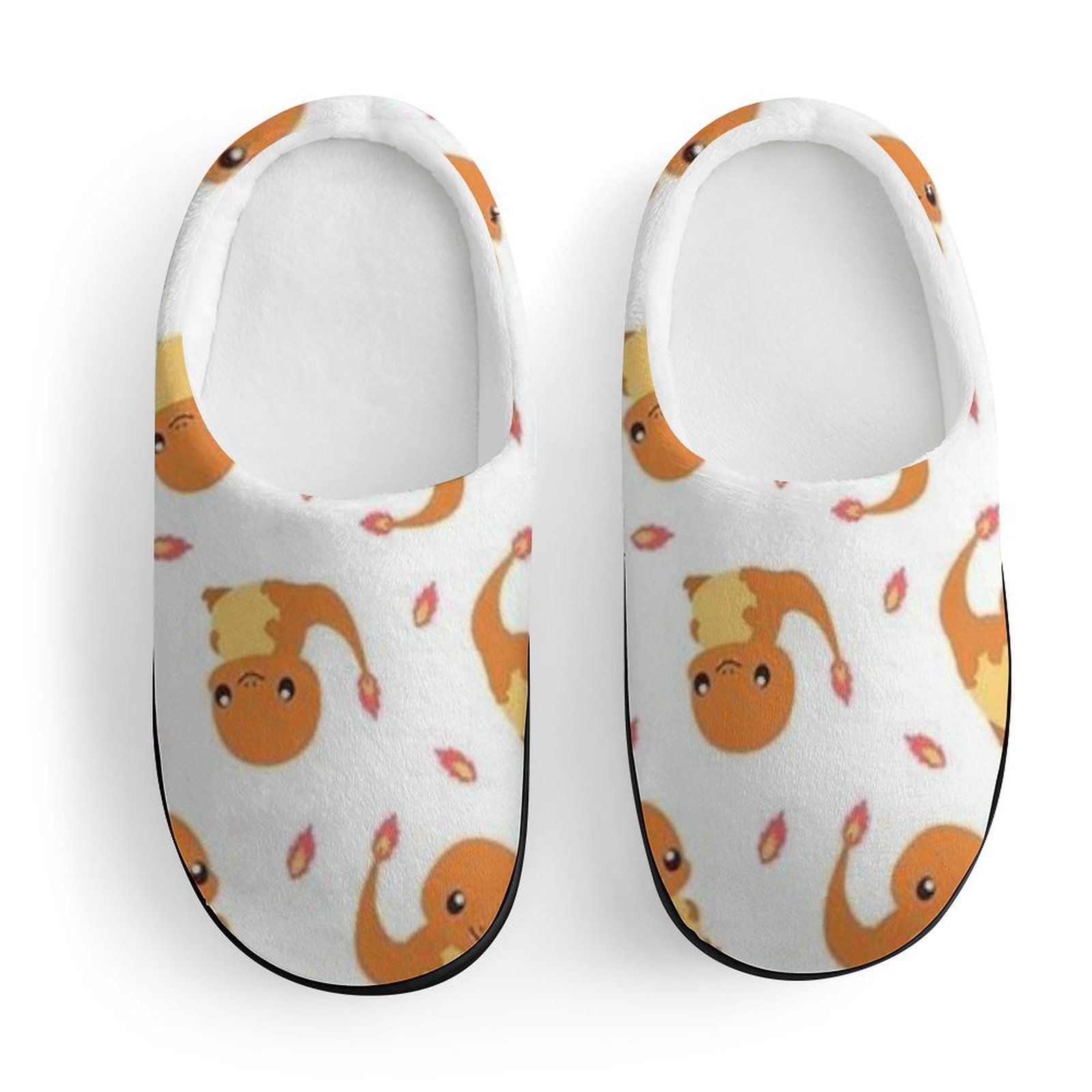 Pokémon Charizard Cotton Slippers Unisex Slip-On Plush Slippers Non ...