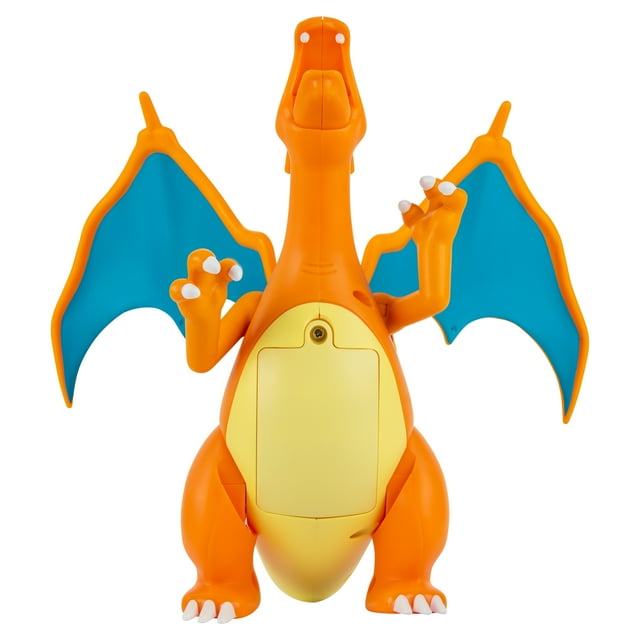 Pokemon Charizard Deluxe Feature Figure - Includes 6-inch Interactive ...