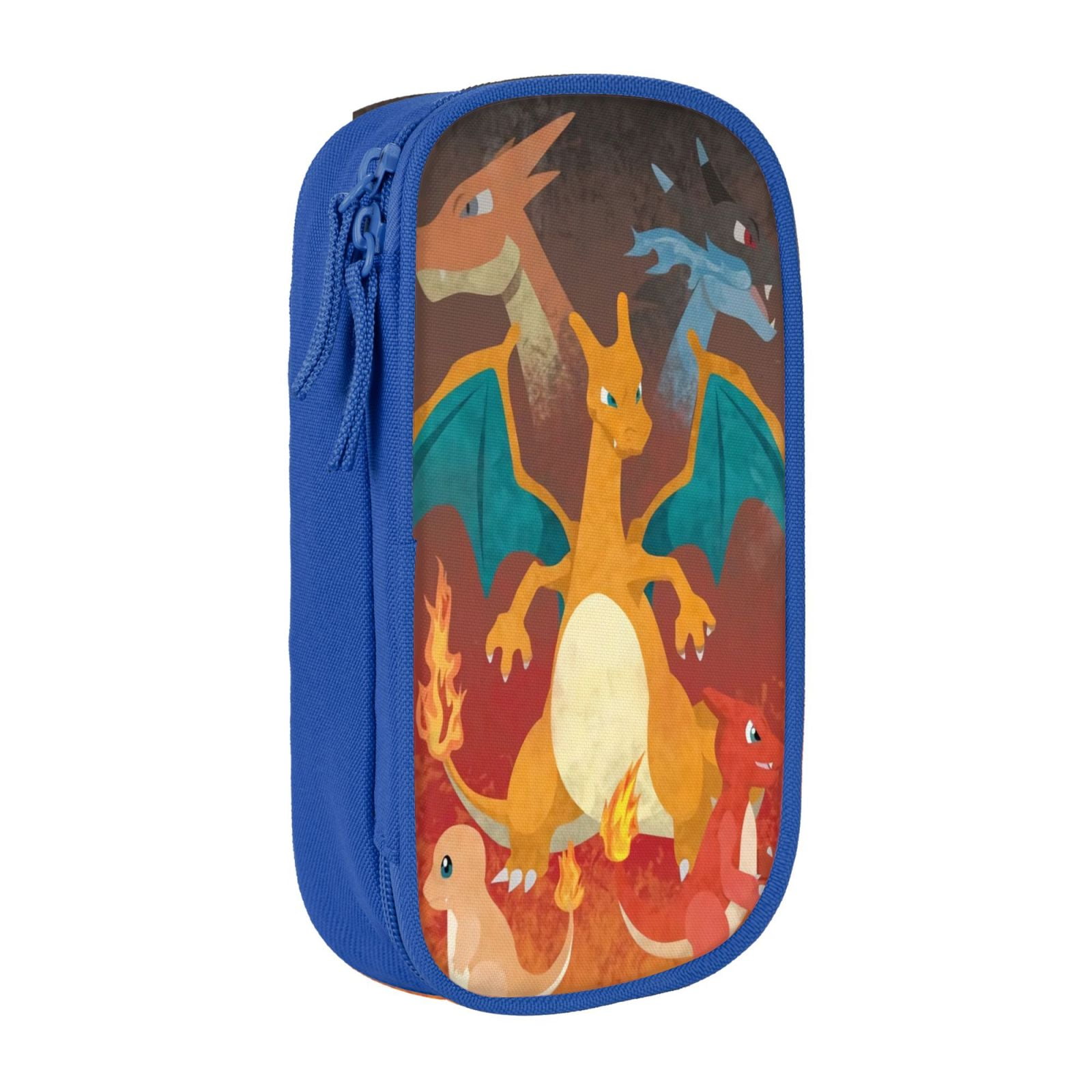 Pokémon -Charizard Fire Type Flames Generation Large Pencil Case,Big ...