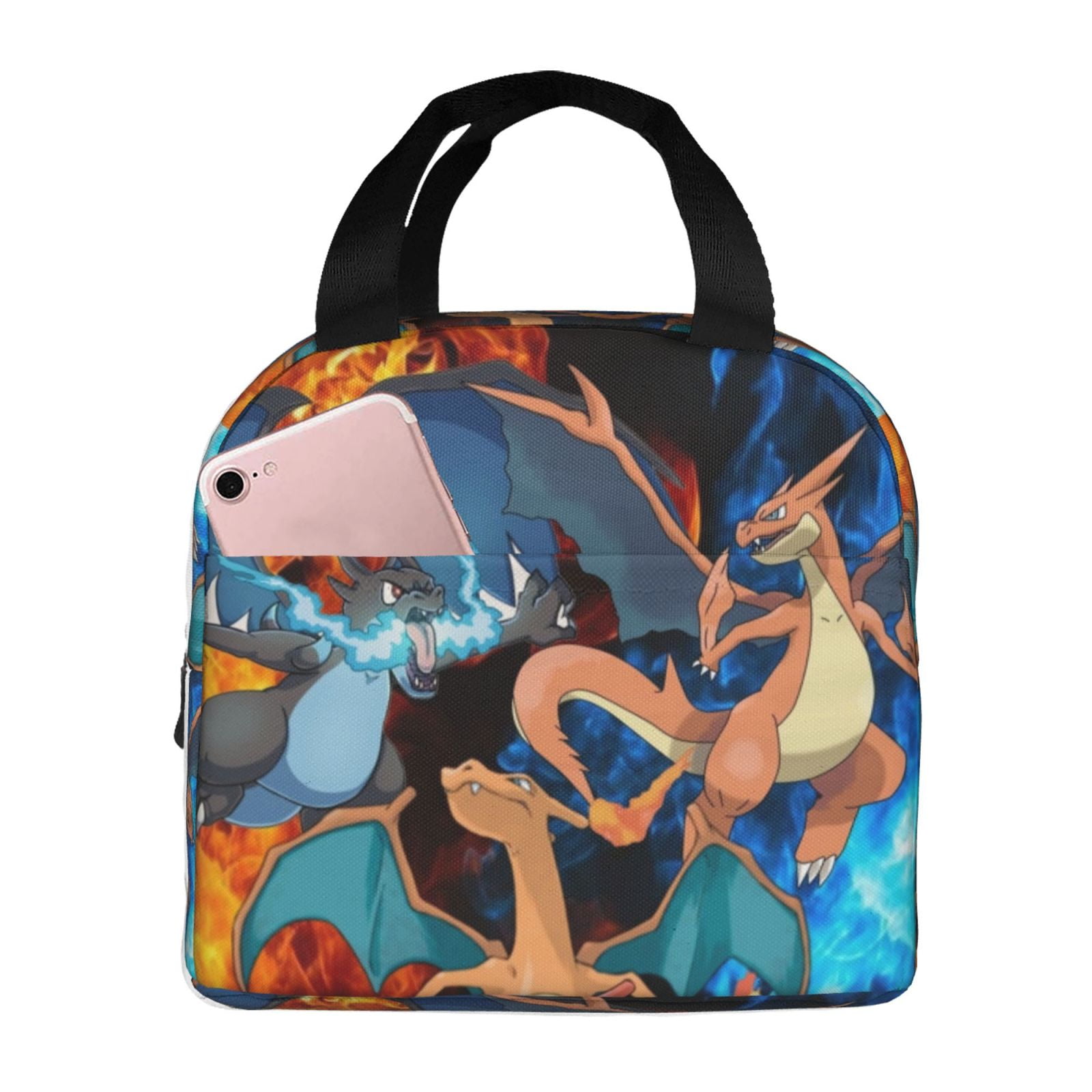 Pokémon - Charizard Fire Type Flames Generation Lunch Box for Women/Men ...