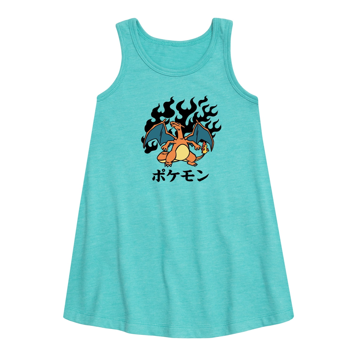 Pokémon - Charizard Flash Fire - Youth Girls A-line Dress - Walmart.com