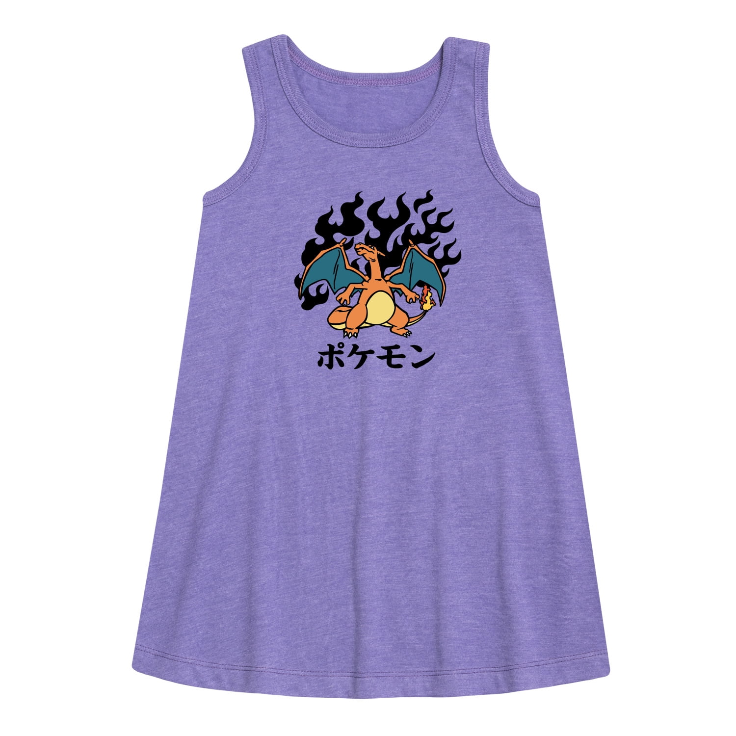 Pokémon - Charizard Flash Fire - Youth Girls A-line Dress - Walmart.com