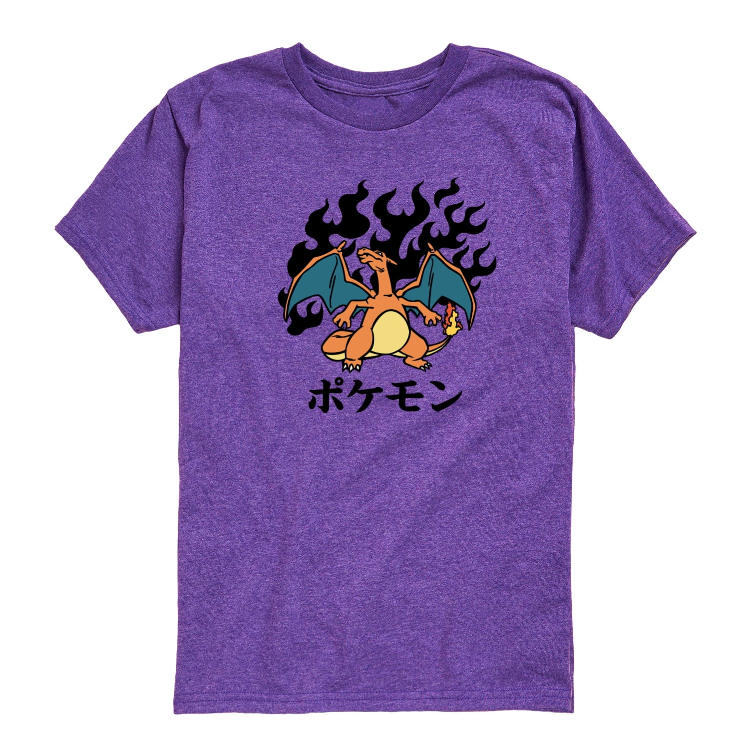 Pokémon - Charizard Flash Fire - Youth Short Sleeve Graphic T-Shirt ...