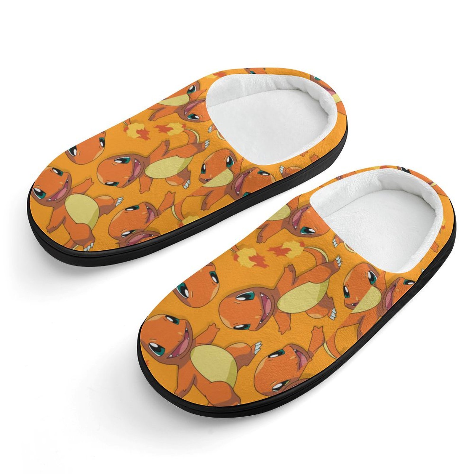 Pokémon Charizard Slippers for Kids Girls Boys,Soft Plush Cute Slippers ...