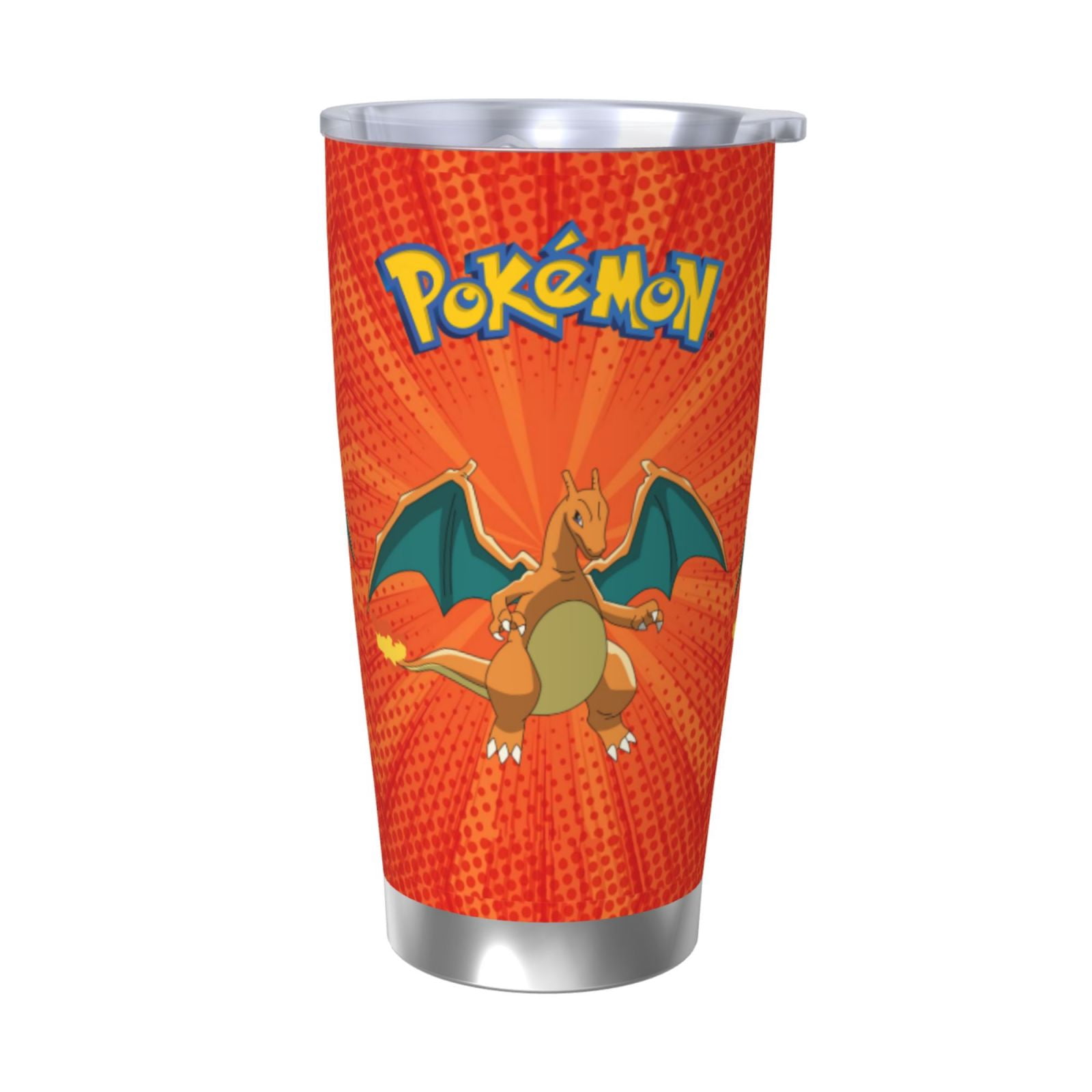 Pokémon Charizard Water Bottle,Coffee Cups,Insulated Stainless Steel ...