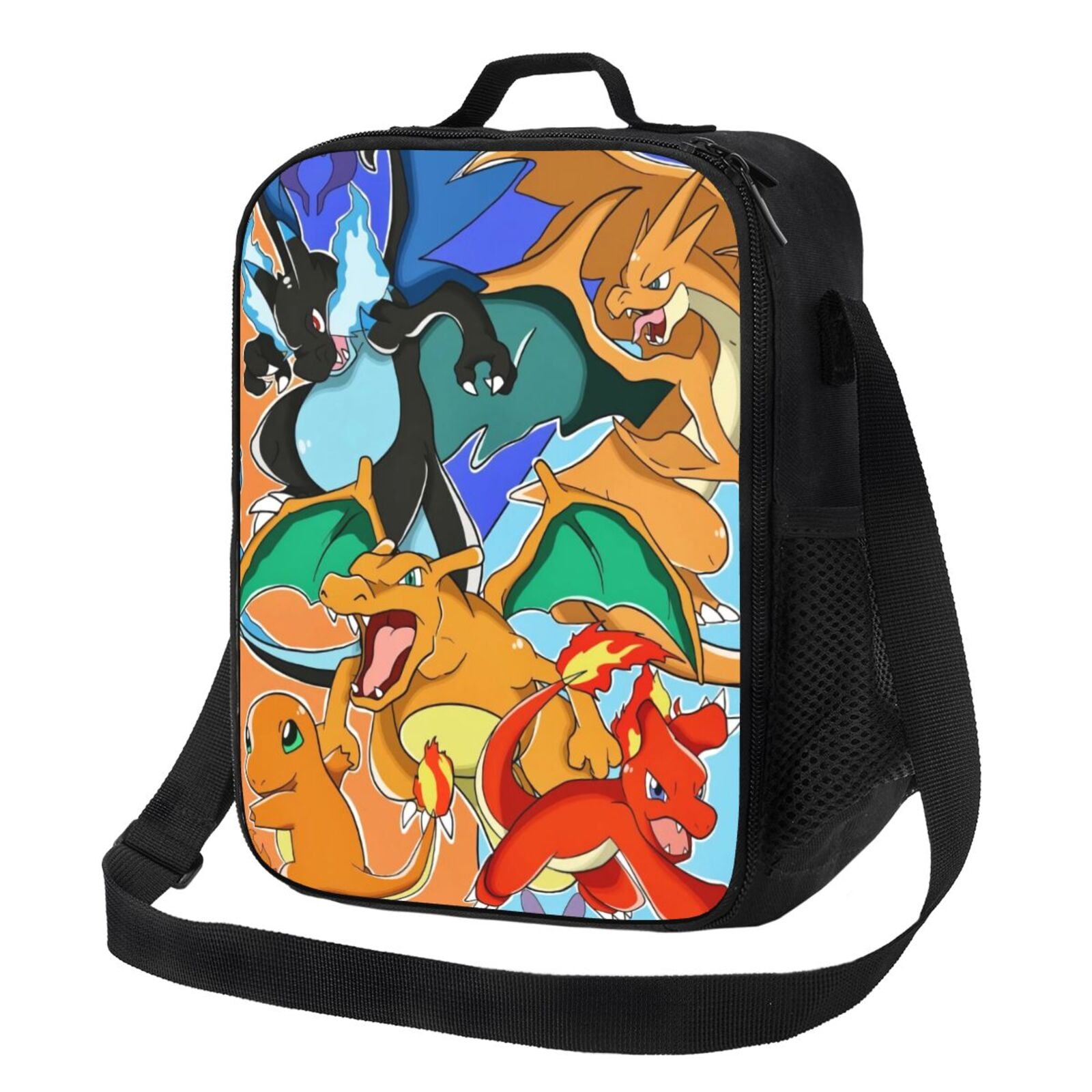 Pokémon Charizard840 Crossbody Lunch Bag Portable Leakproof Reusable ...
