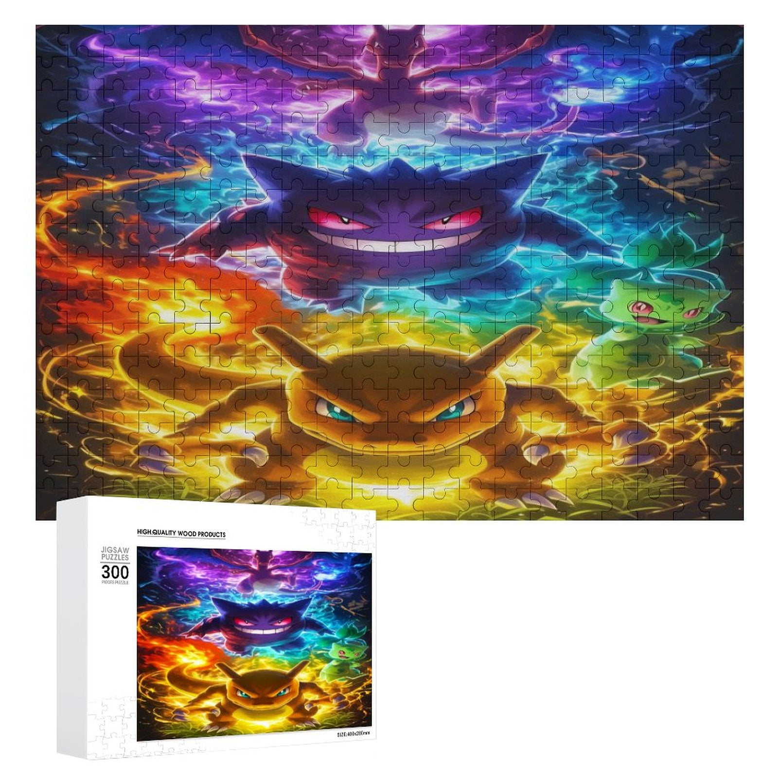 Pokémon Charmander Gengar Mew Puzzles for Kids Ages 4-8 Year Old ...