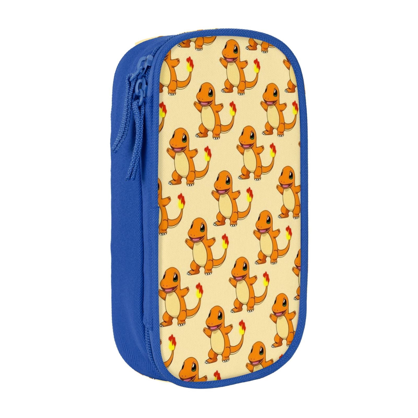 Pokémon Charmander Pencil Case,Big Capacity Pencil Pouch Stationery Pen ...