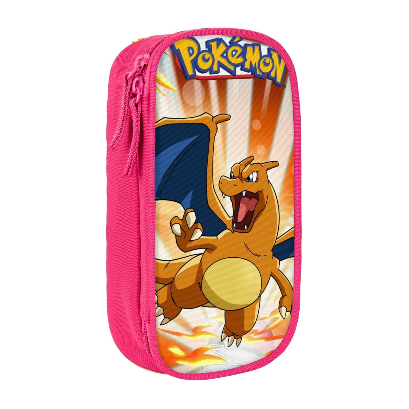 Pokémon Charmander Pencil Case,Big Capacity Pencil Pouch Stationery Pen ...