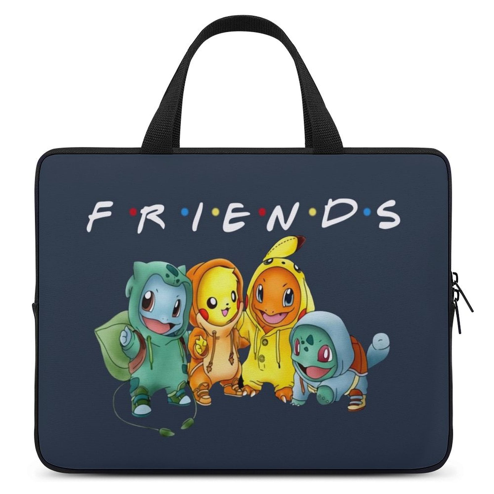 Pokémon- Charmander Squirtle Bulbasaur 15 Inch Laptop Bag,Expandable ...