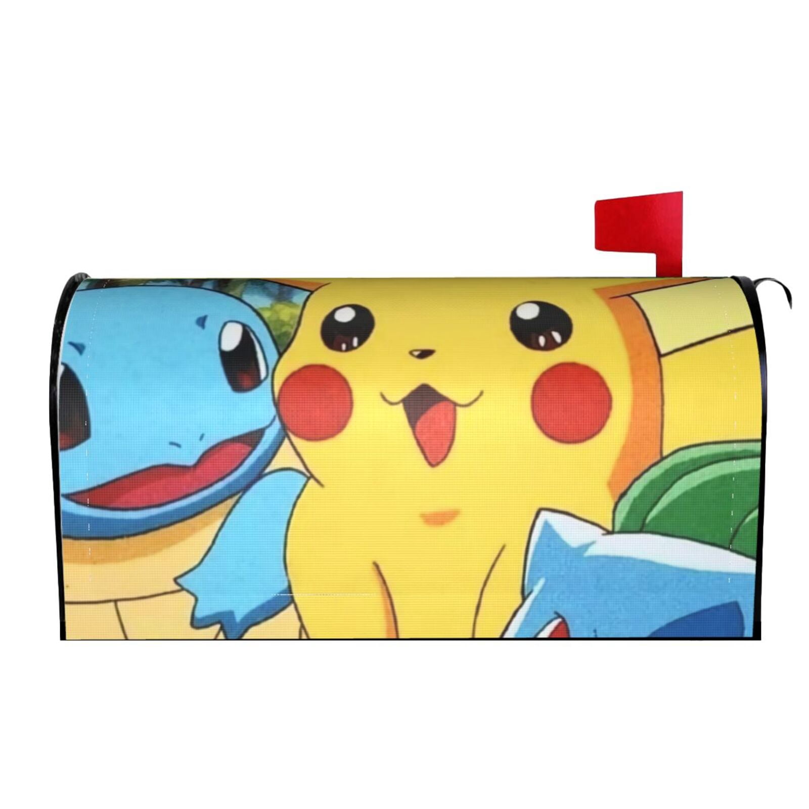 Pokémon- Charmander Squirtle Bulbasaur Cartoon Character Mailbox Cover ...