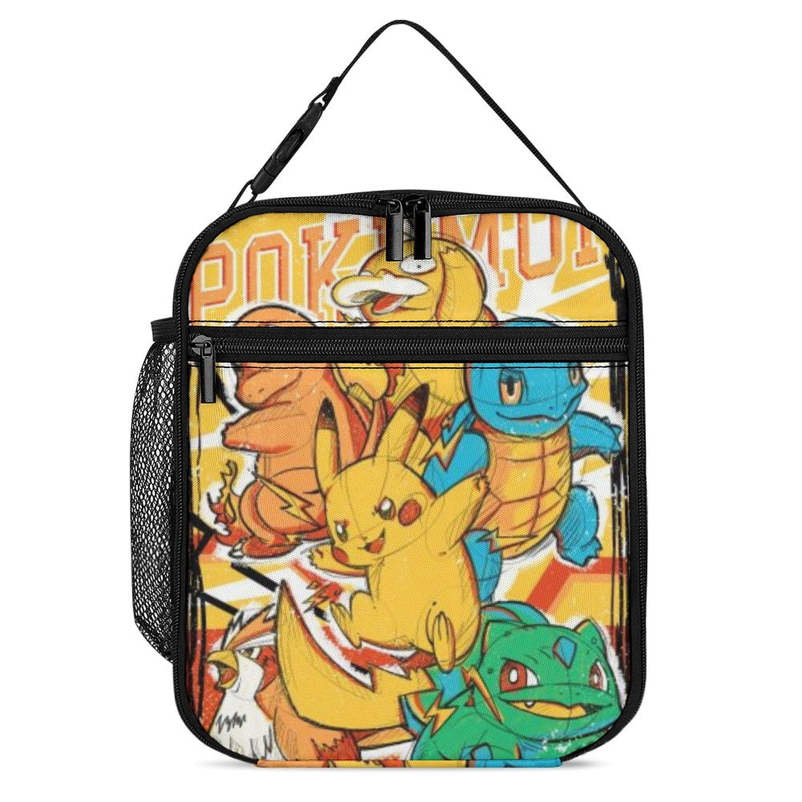 Pokémon- Charmander Squirtle Bulbasaur Insulated Lunch Boxes for Women ...