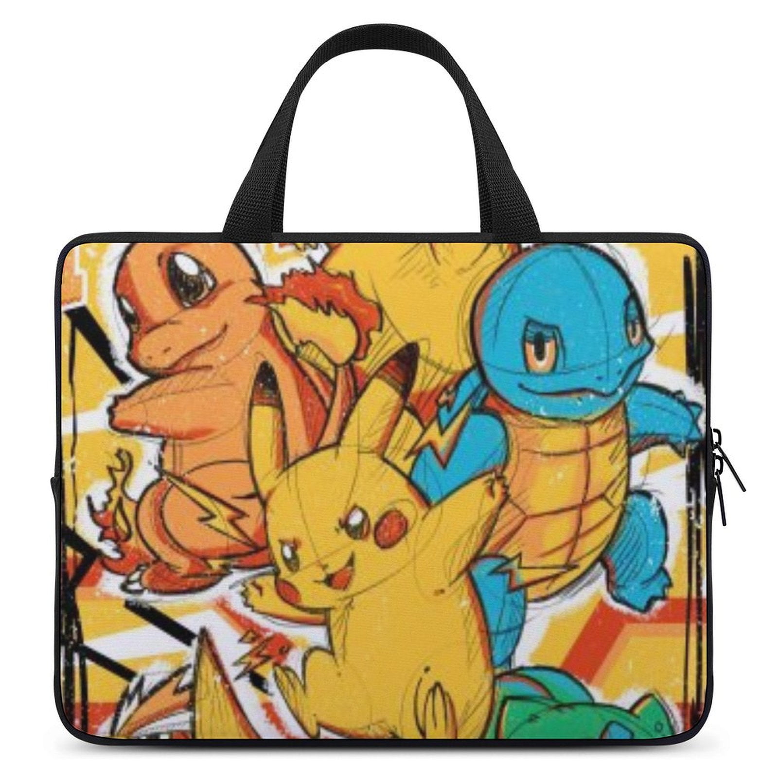 Pokémon- Charmander Squirtle Bulbasaur Laptop sleeve with Handle ...