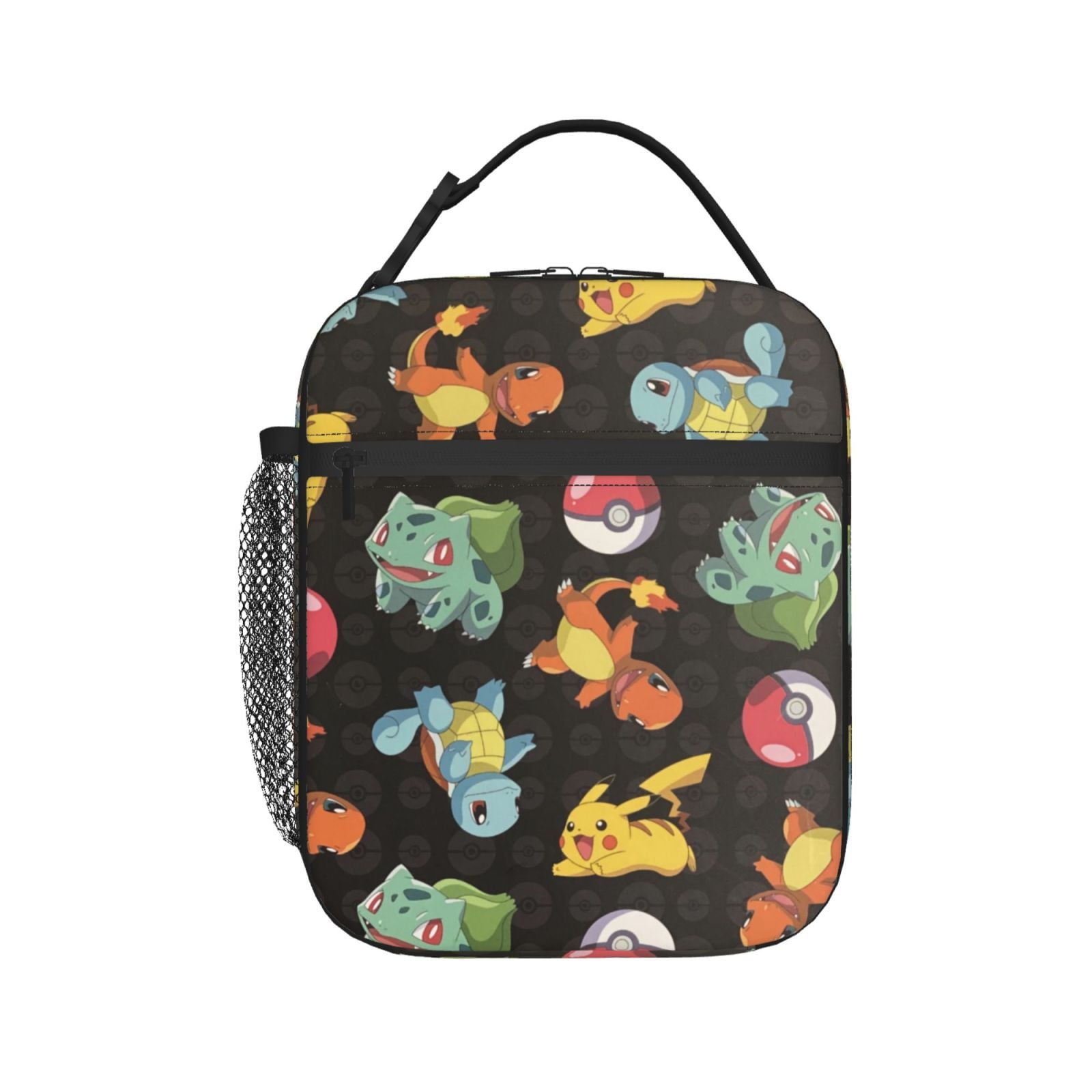 Pokémon- Charmander Squirtle Bulbasaur Lunch Box for Women/Men ...
