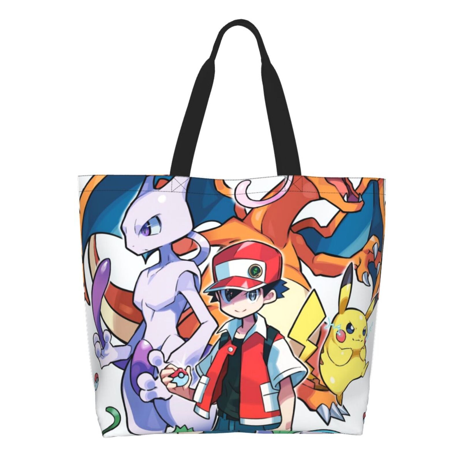Pokémon-Charmander Squirtle Bulbasaur Mewtwo Laptop Tote Bag for Women ...