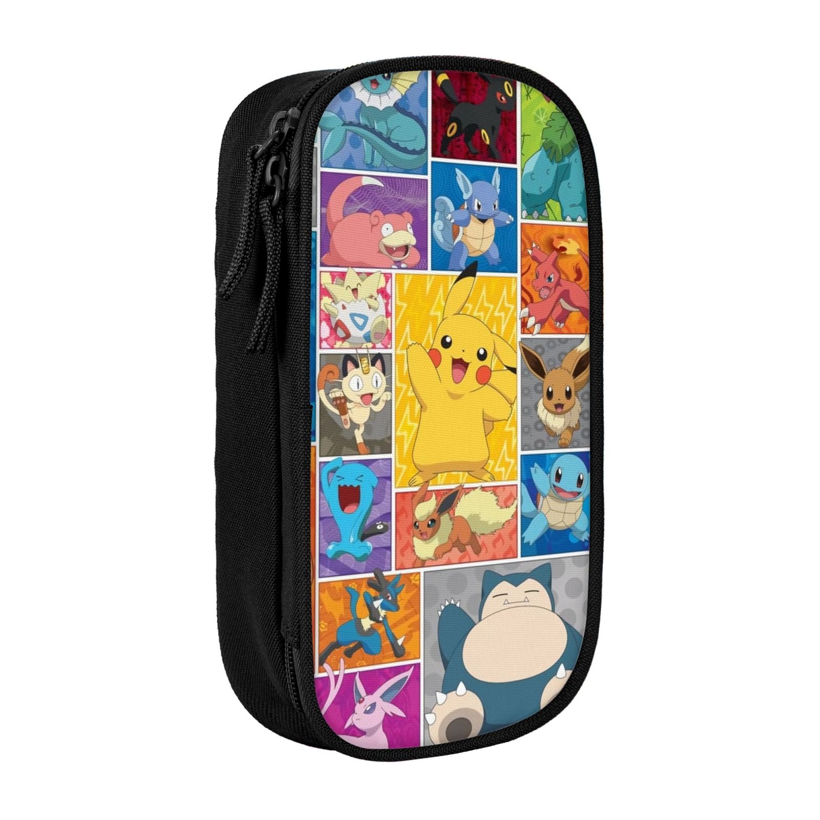 Pokémon- Charmander Squirtle Bulbasaur Pencil Case,Big Capacity Pencil ...