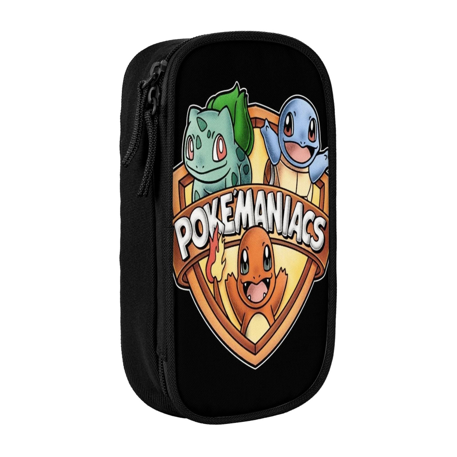 Pokémon Charmander Squirtle Bulbasaur Pencil Case,Big Capacity Pencil ...
