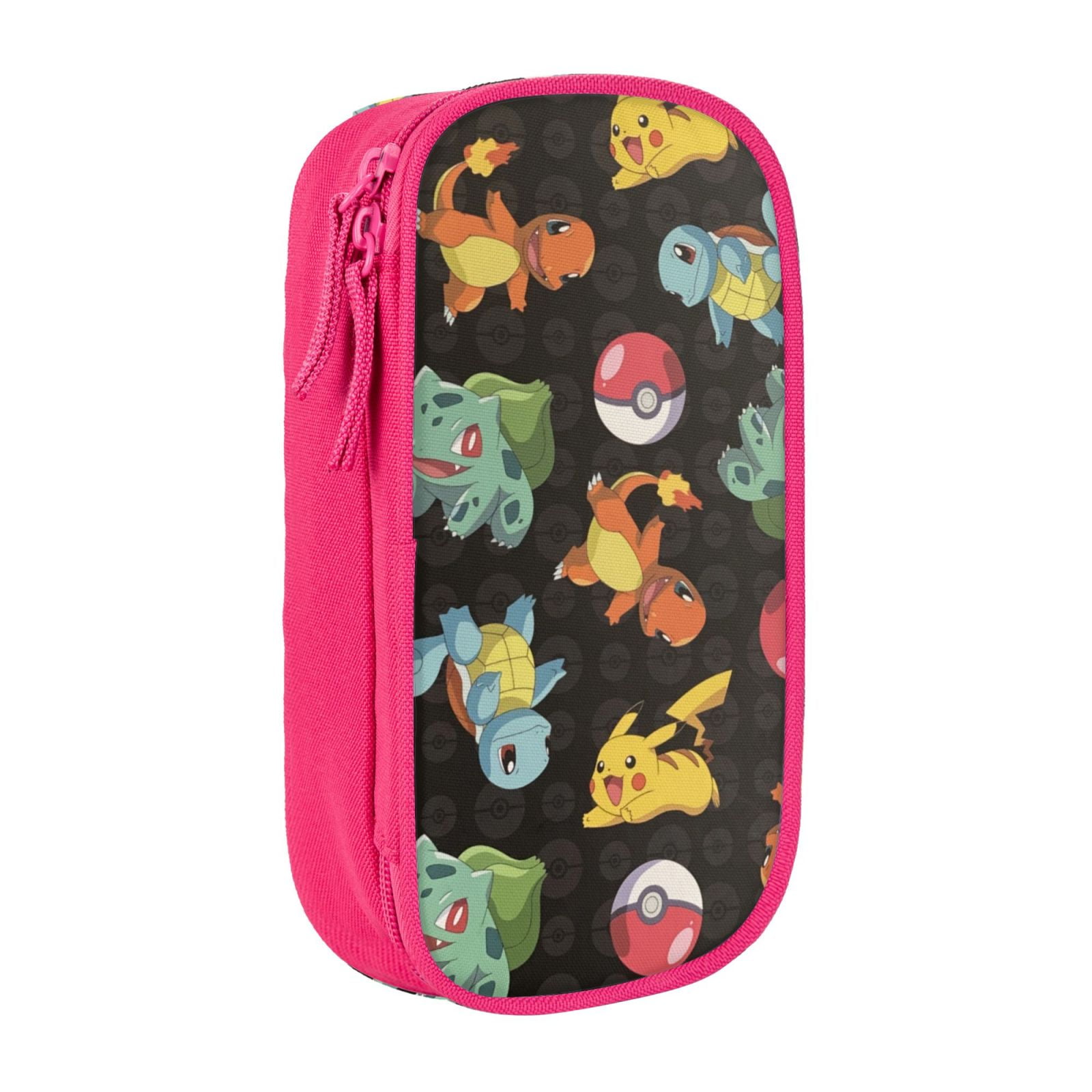 Pokémon- Charmander Squirtle Bulbasaur Pencil Case,Pencil Pouch,Extra ...