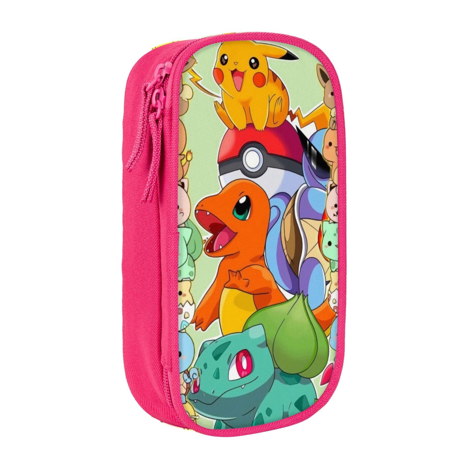 Pokémon- Charmander Squirtle Bulbasaur Pencil Case,Pencil Pouch,Pencil ...