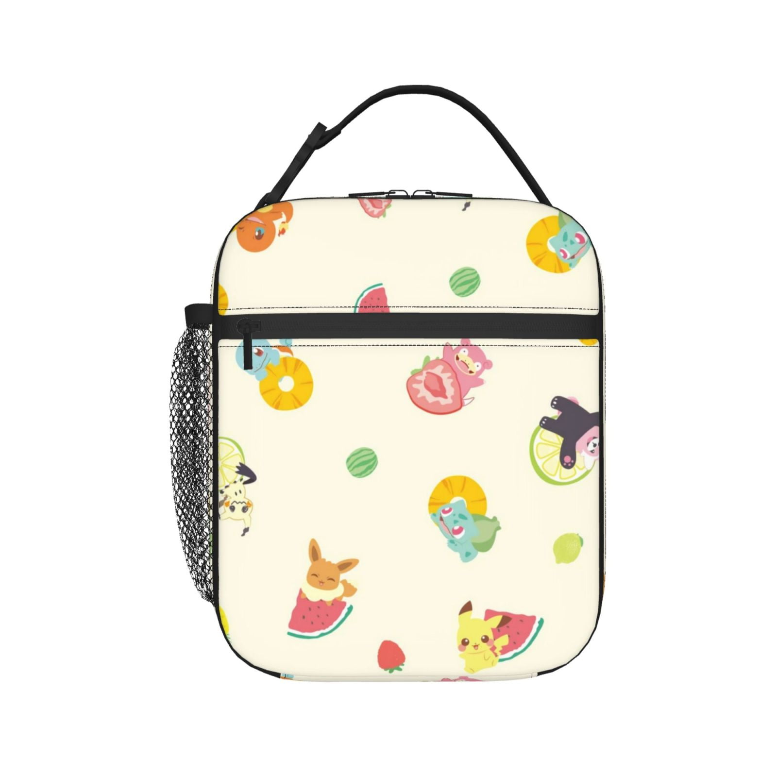 Pokémon Charmander Squirtle Bulbasaur Psyduck Eevee Lunch Box for Women ...