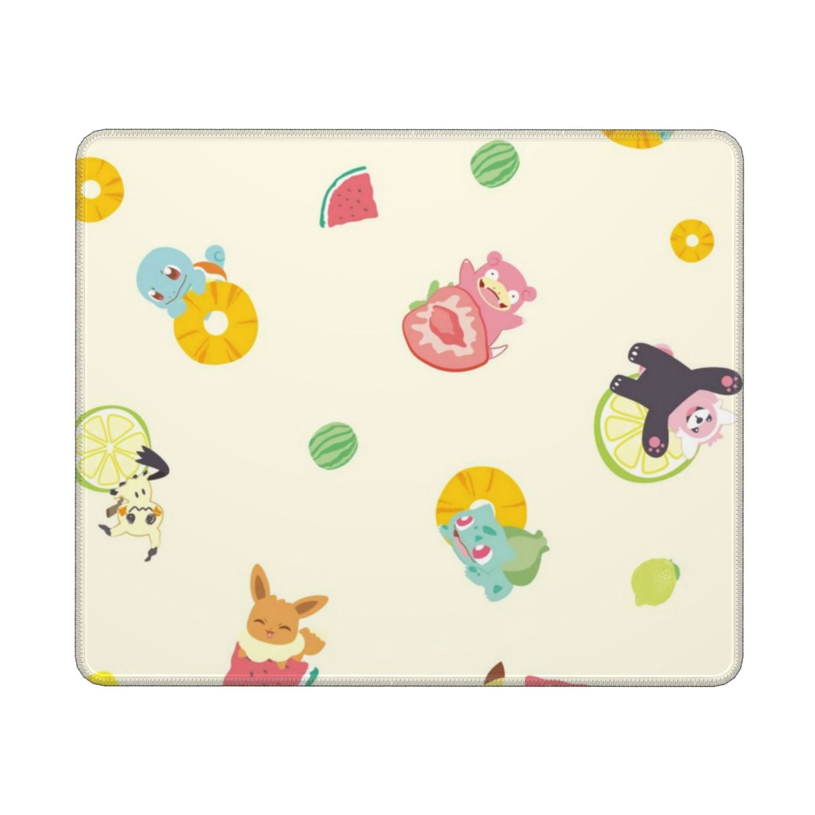 Pokémon-Charmander Squirtle Bulbasaur Psyduck Eevee Mouse Pad,Extended ...