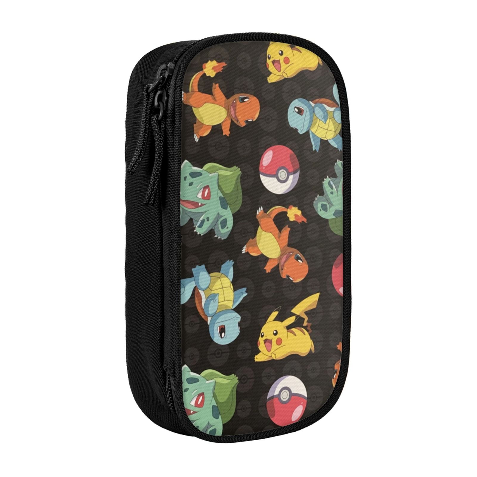 Pokémon- Charmander Squirtle Bulbasaur534 Double Layer Large Capacity ...